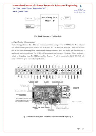A Smart Parking System using Raspberry pi | PDF