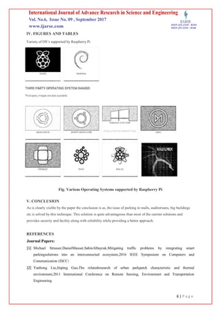 A Smart Parking System using Raspberry pi | PDF