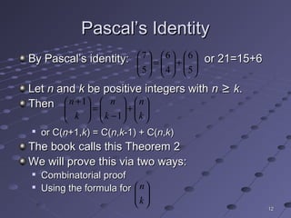 1506 binomial-coefficients | PPT