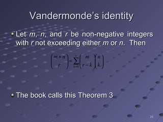 1506 binomial-coefficients | PPT