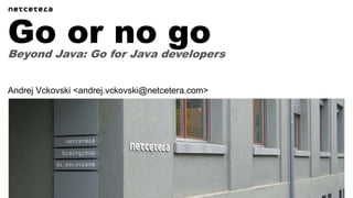 150603 go go-beyond-vckovski-jugs | PPT