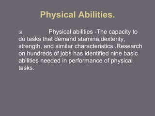 Presentaiton on about ability | PPTX