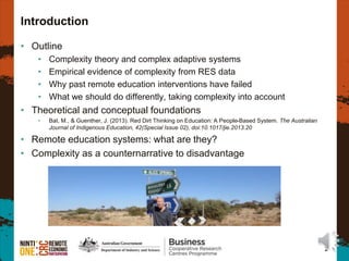 Complexity and Chaos in remote schools | PPT
