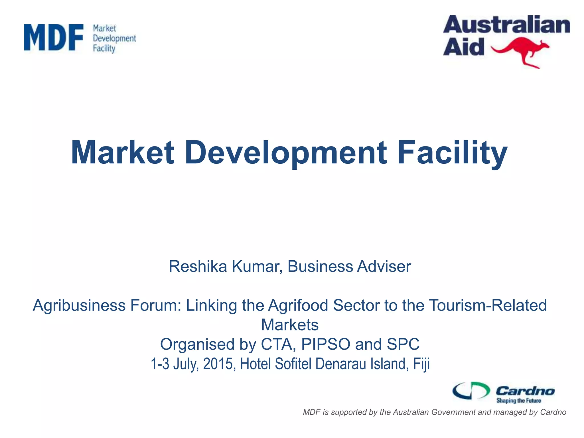 Market Development Facility | PPTX
