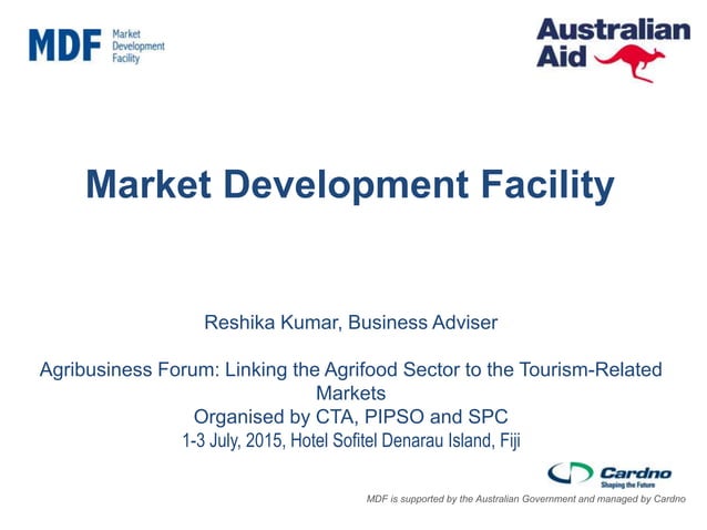 Market Development Facility | PPTX