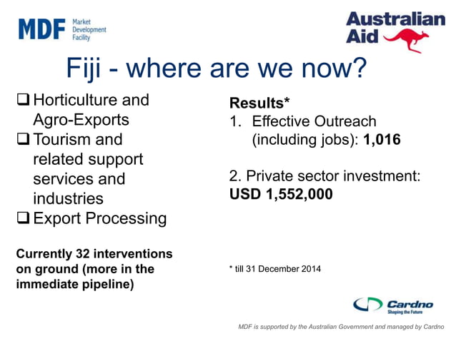 Market Development Facility | PPTX