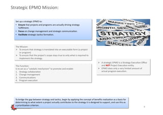 Enterprise Project Office | PDF