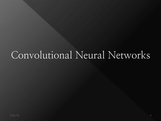 Convolutional Deep Belief Networks for Scalable Unsupervised Learning of Hierarchical ...