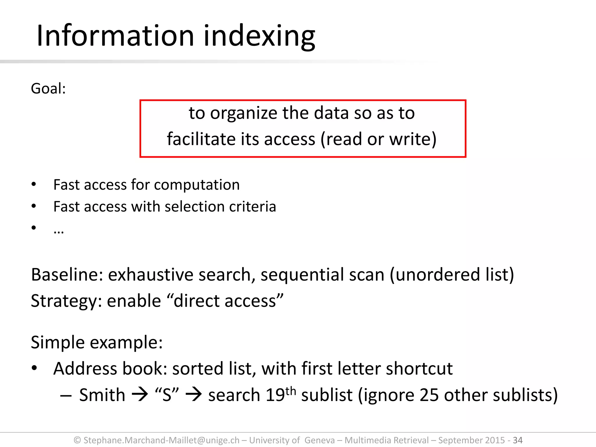 Multimedia Information Retrieval | PPT Multimedia Information Retrieval | PPT