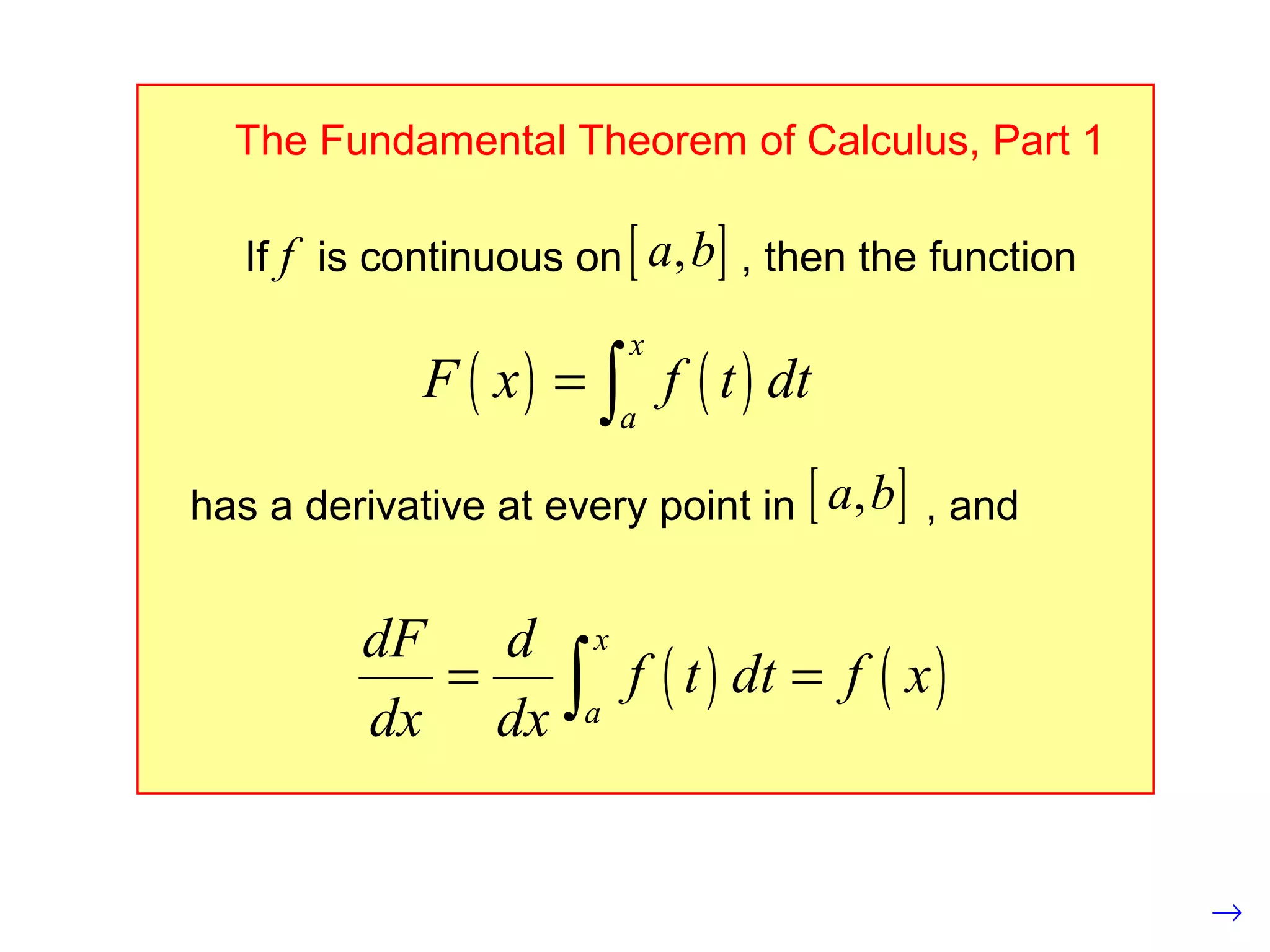 1508 calculus-fundamental theorem | PPT