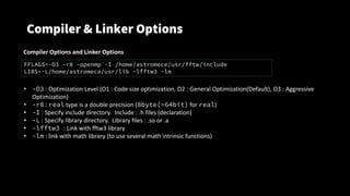 Fortran & Link with Library & Brief Explanation of MKL BLAS | PPT