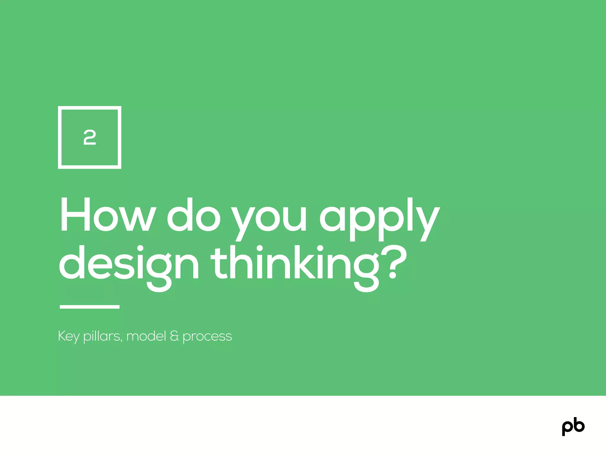 THE ROLE OF DESIGN THINKING | PPT