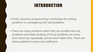 Binomial Coefficient | PPTX