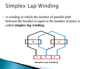 Design of armature for dc motor | PPTX