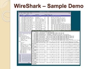 Wireshark network analysing software | PPTX | Computer Networking | Computing