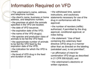 Dr. Harry Snelson - Antibiotics and Veterinary Feed Directive: The ...