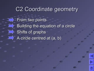 1509 circle- coordinate geometry | PPT