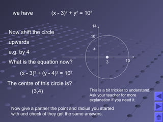 1509 circle- coordinate geometry | PPT