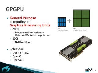 GPGPU using CUDA Thrust | PPT
