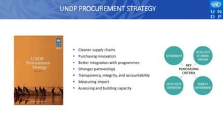 Sustainable Development and Global Health Aid - a UNDP Perspective | PPT