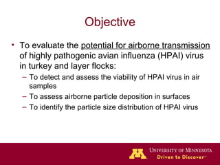 Dr. Carmen Alonso - Airborne Transmission Of Highly Pathogenic Avian ...