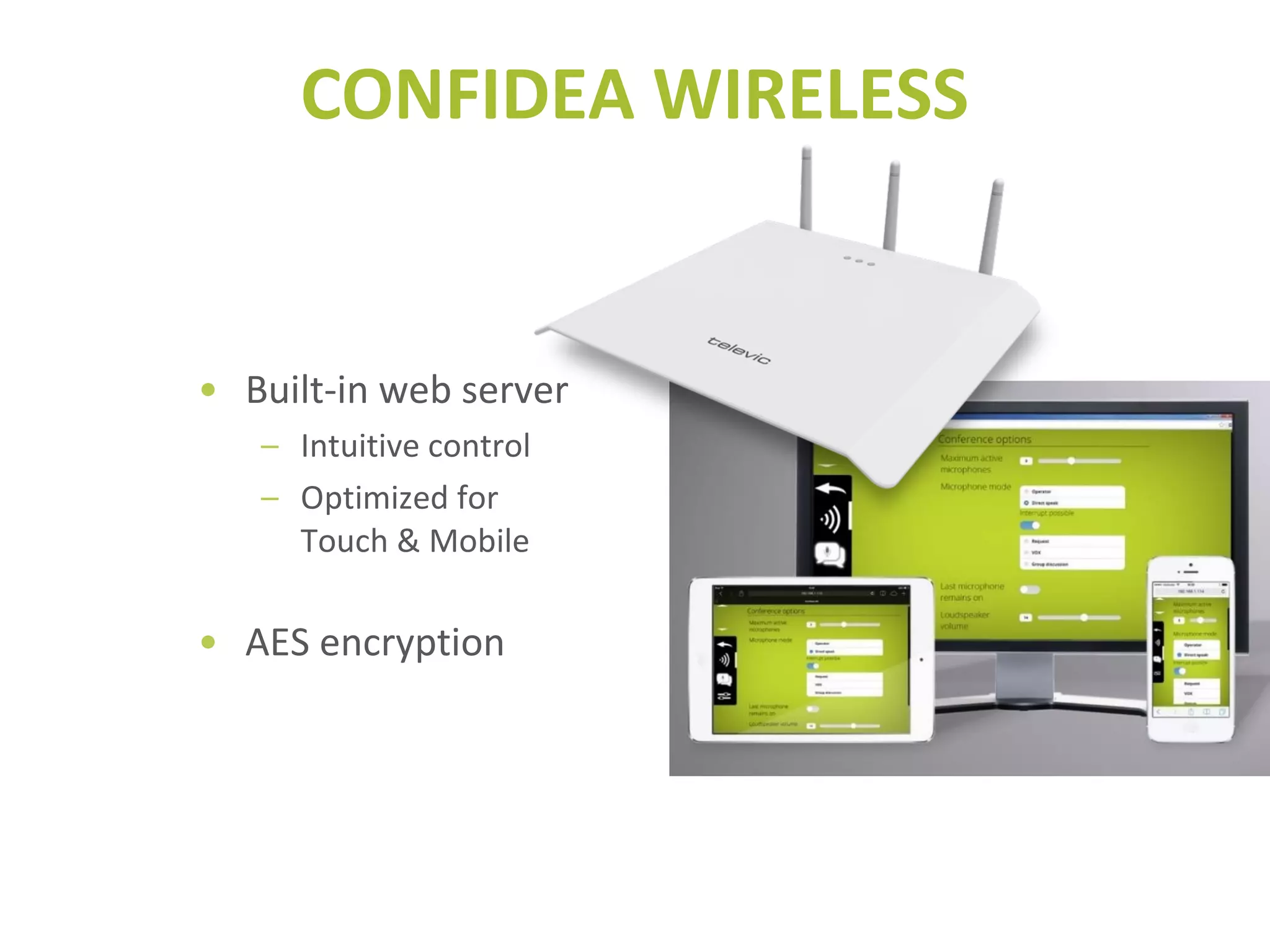 Televic: Plixus – The Conferencing Networking | PPT