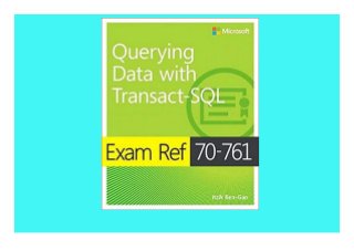 querying data with transact sql pdf