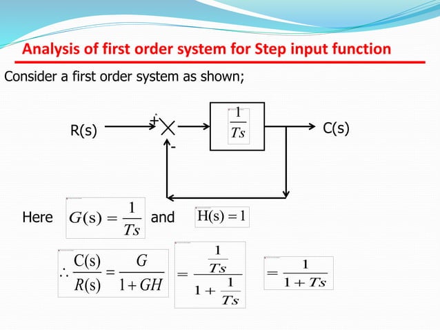 time response analysis | PPTX