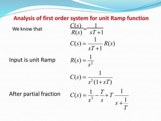 time response analysis | PPTX