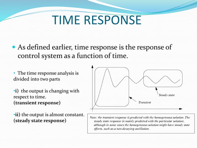 time response analysis | PPTX