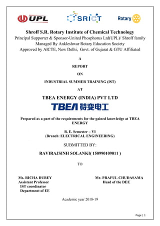 TBEA ENERGY (INDIA) PVT LTD | PDF