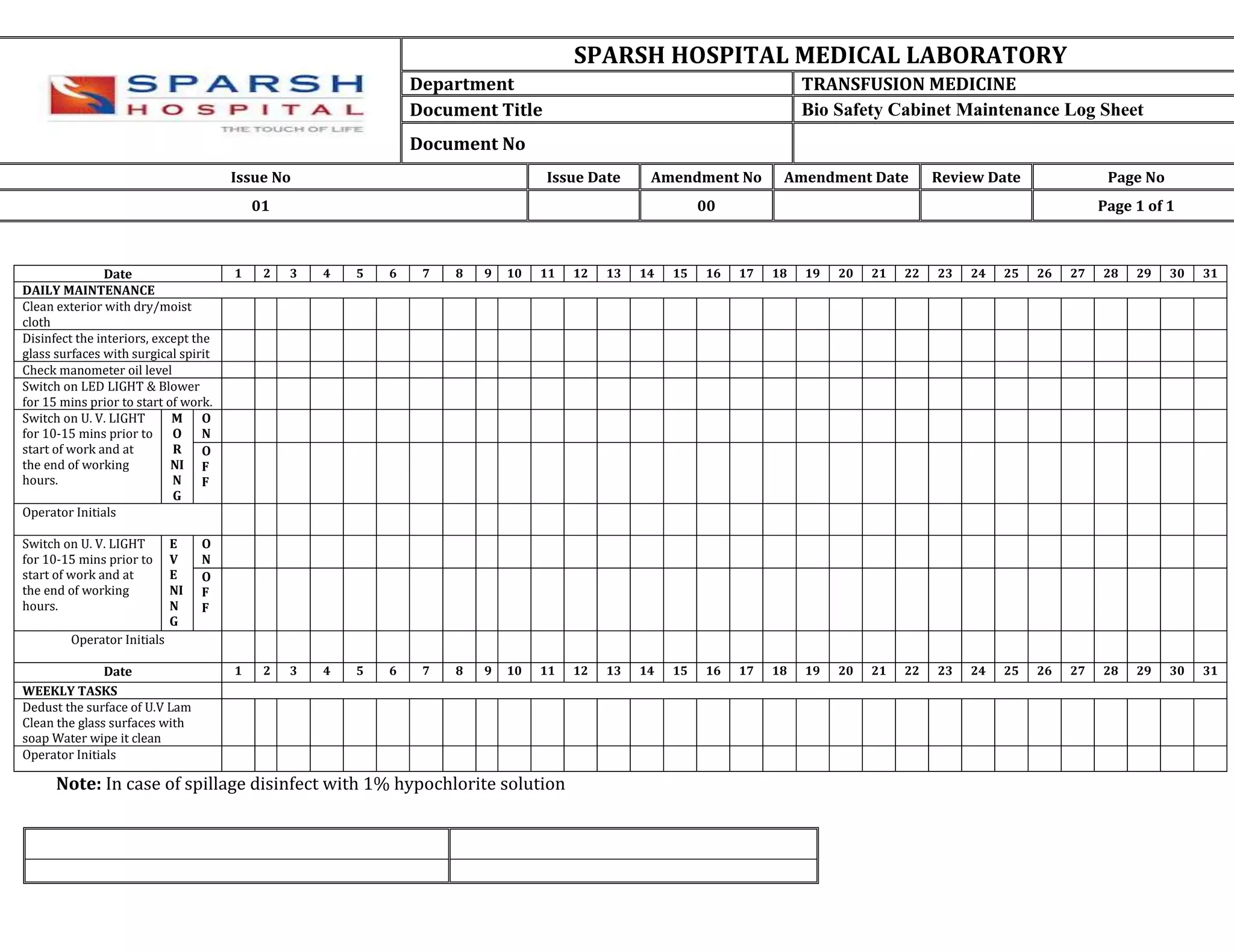 150 Bio safety cabinet Maintenance Log (1) (3).docx