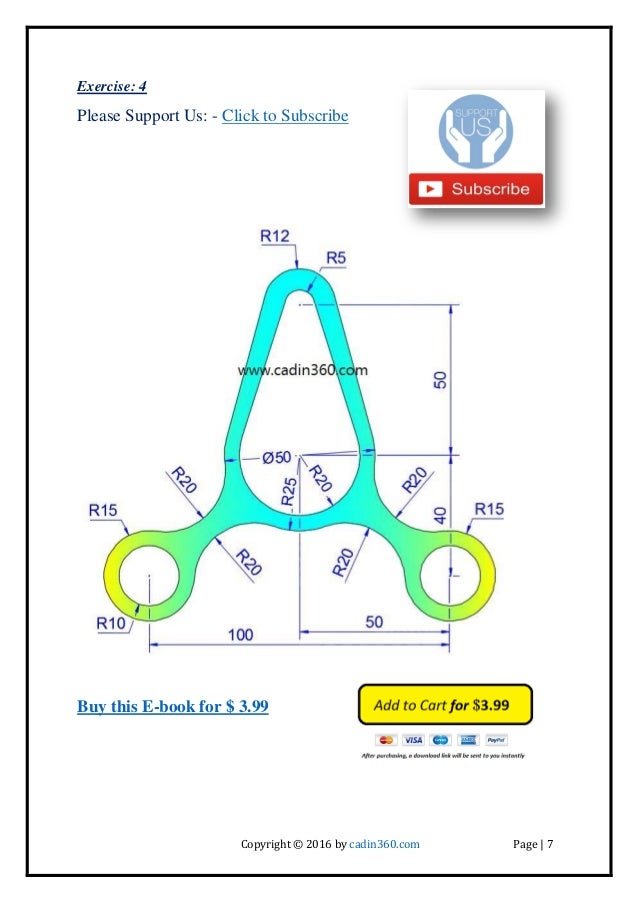 150 Cad Exercises Pdf