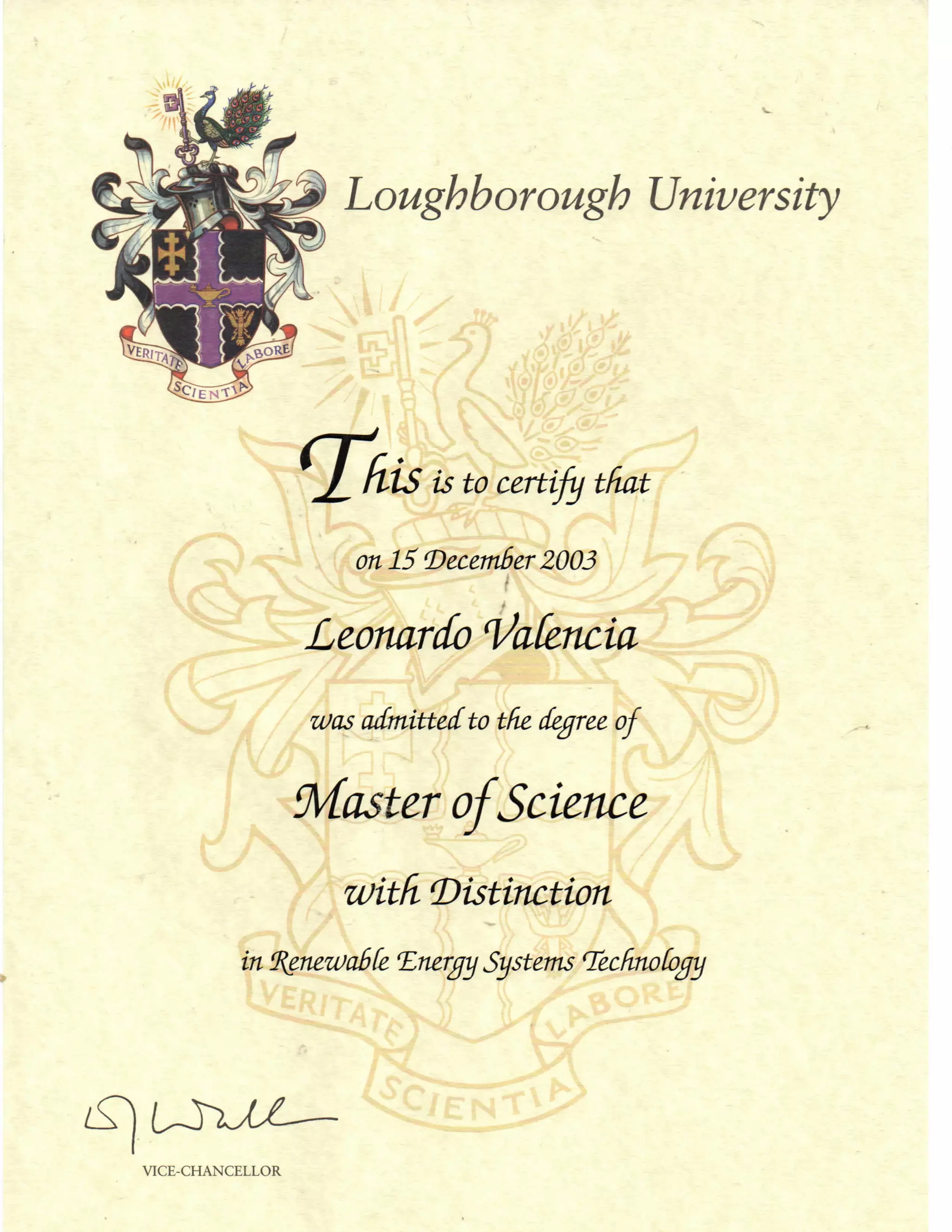 LeonardoValencia_Certificate_MScRenewableEnergies | PDF