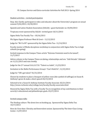 Estrada_Teaching Portfolio_2015 | PDF