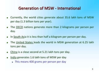 MSW to Energy - Ravi Kant | PPTX