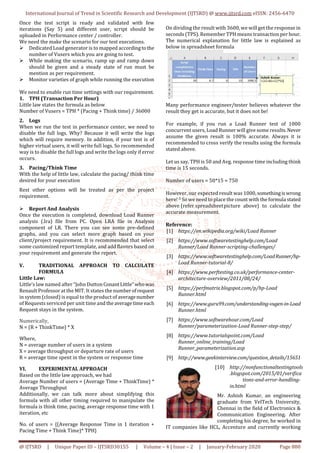 Load Runner Methodology to Performance Testing | PDF