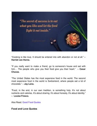150 Love for Food Quotes to Share and Multiply the Happiness.pdf
