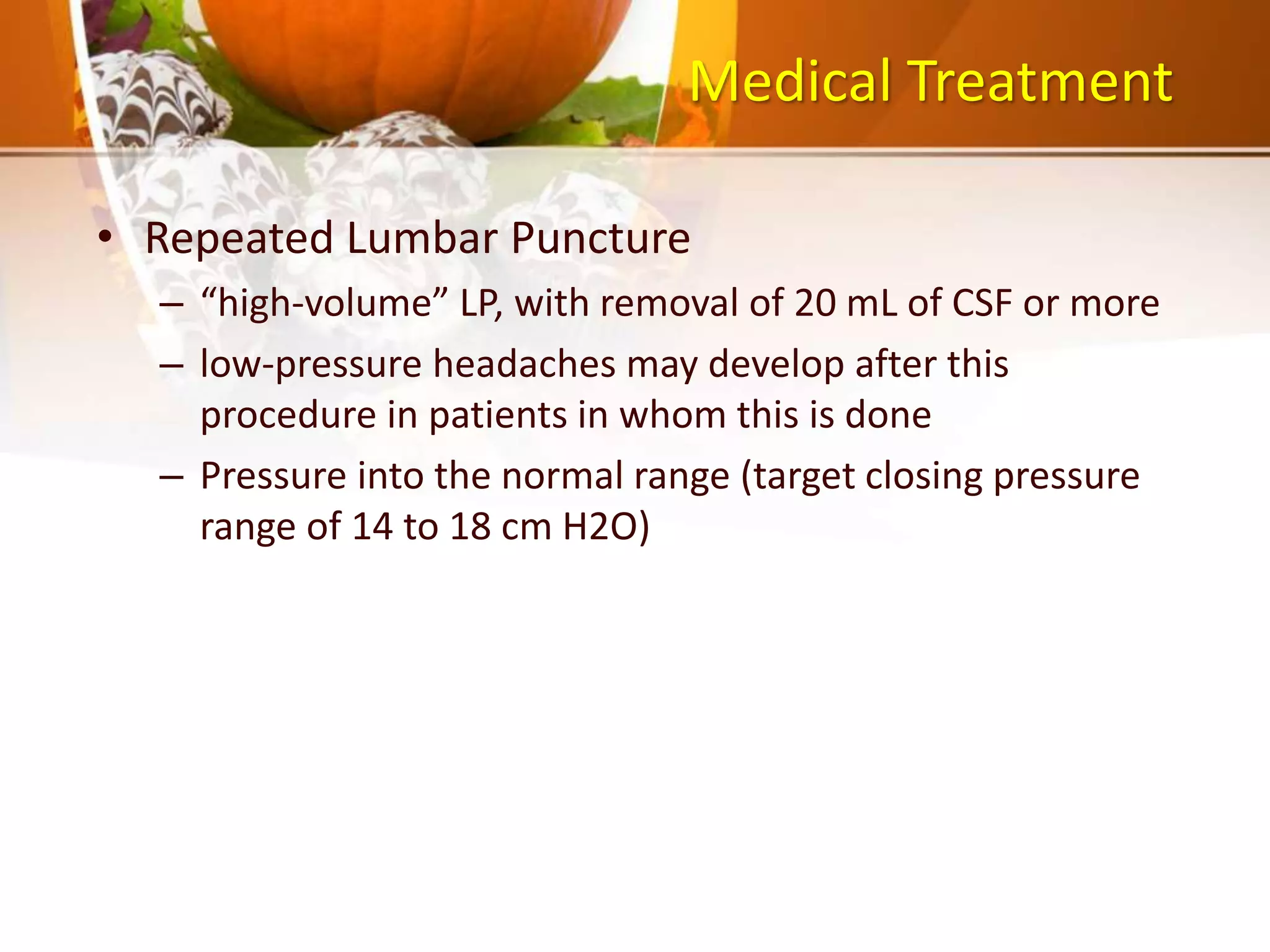 150 Pseudotumor cerebri | PPTX