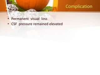 150 Pseudotumor cerebri | PPTX