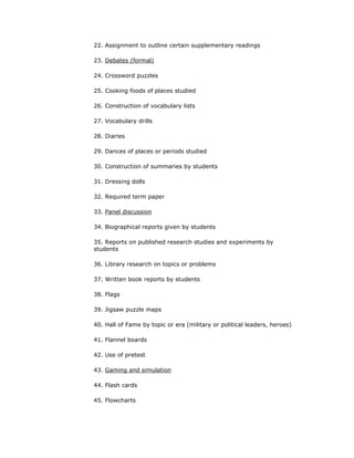 150 teaching methods dr.c.t. | PDF