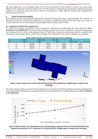 Thermal Performance of Diffusion Bonded Compact Heat Exchangers using Al2O3 Water Nanofluid | PDF