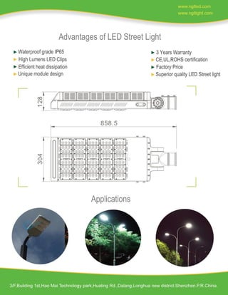 LED Module Street Light 150W new | PDF