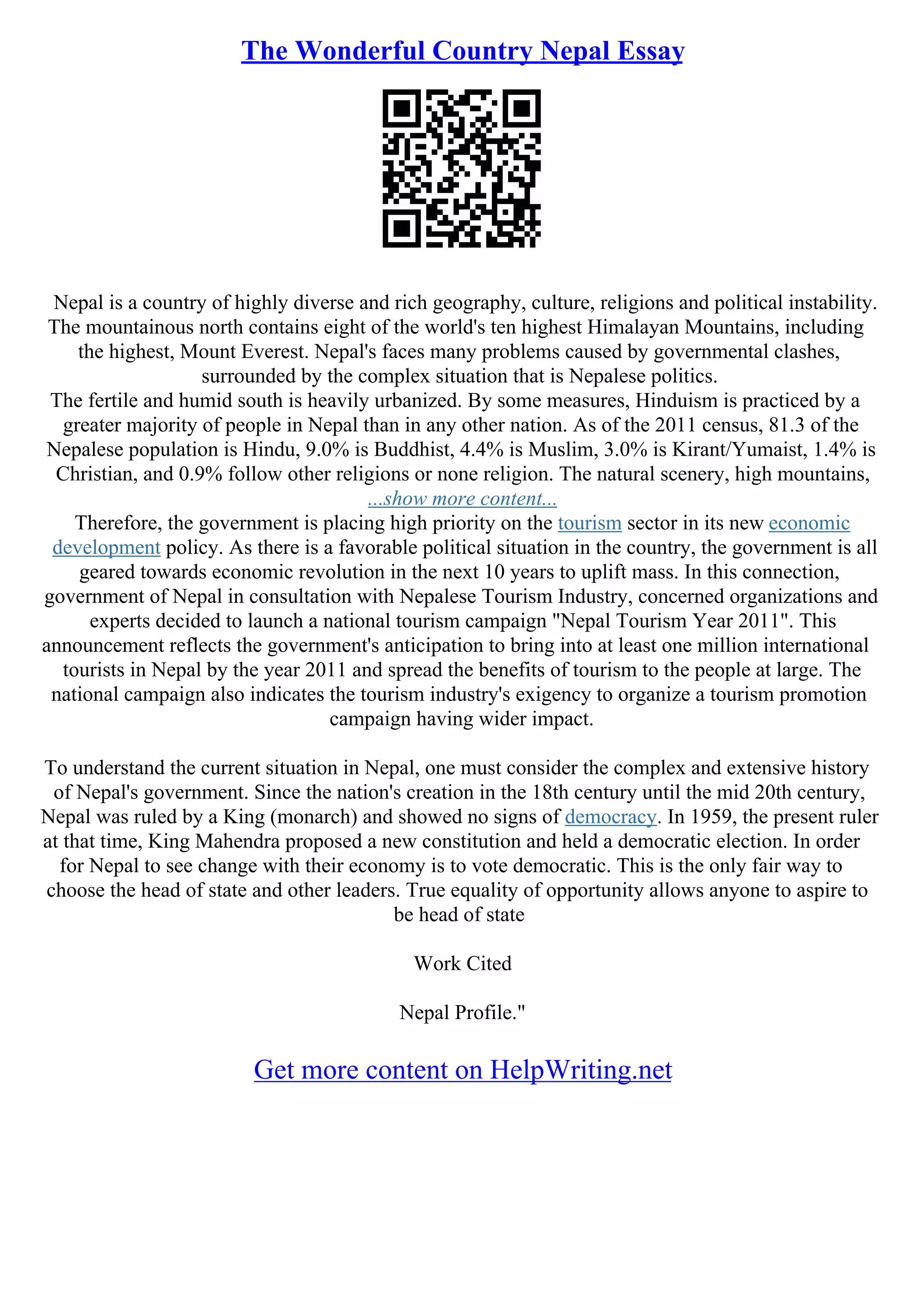 150 Word Essay | PDF