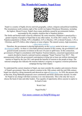 150 Word Essay | PDF