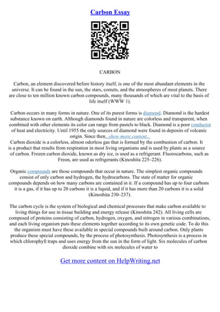 150 Word Essay | PDF