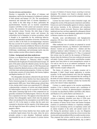 Tabex | PDF | Substance Abuse | Diseases and Conditions