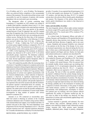 Tabex | PDF | Substance Abuse | Diseases and Conditions