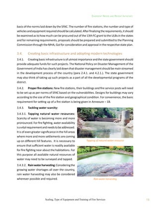 National Disaster Management Guidelines: Scaling, Type of Equipment and ...
