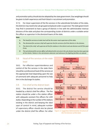 National Disaster Management Guidelines: Scaling, Type of Equipment and ...
